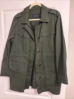 Banana Republic | Jackets & Coats | Banana Republic Militarystyle Olive ...